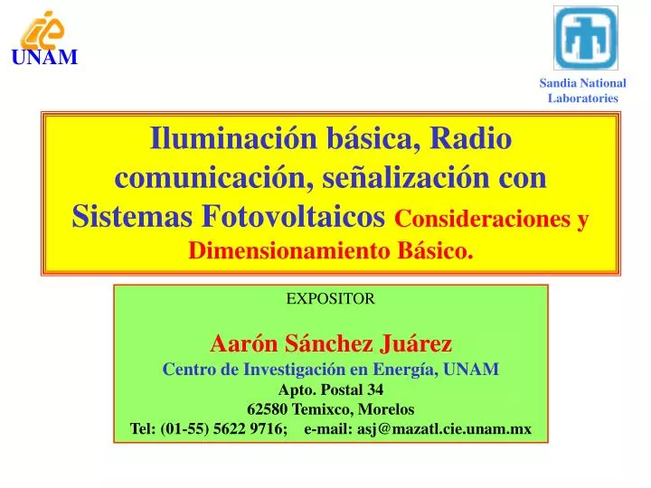 PPT - UNAM PowerPoint Presentation, free download - ID:2999816