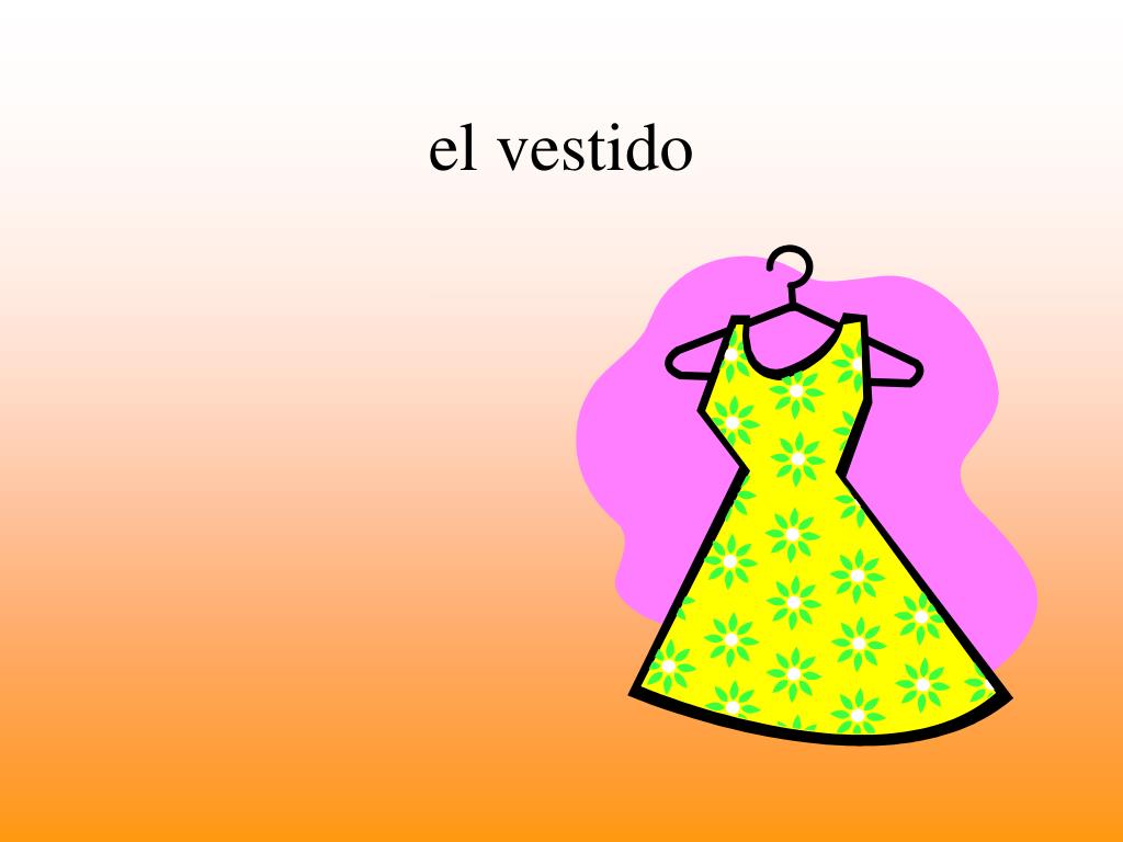 PPT - La Tienda de Ropa- Vocabulario PowerPoint Presentation, free ...