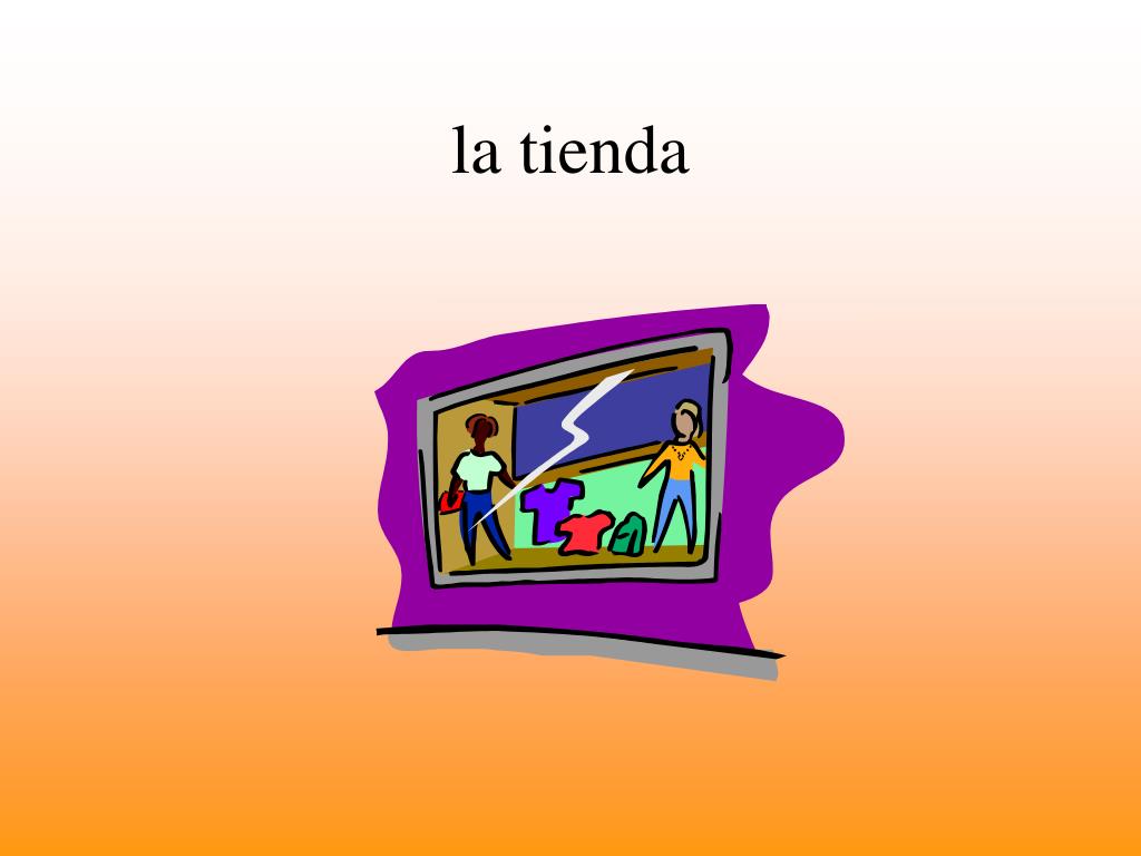 PPT - La Tienda de Ropa- Vocabulario PowerPoint Presentation, free ...