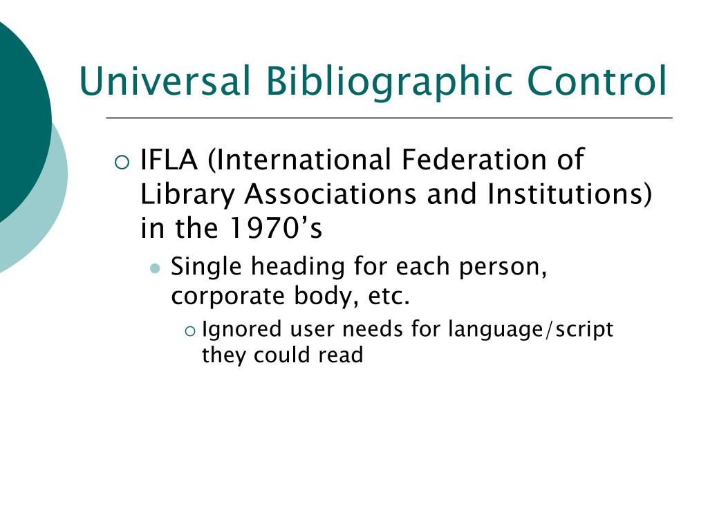 PPT - Dr. Barbara B. Tillett Chief, Policy & Standards Division Library ...