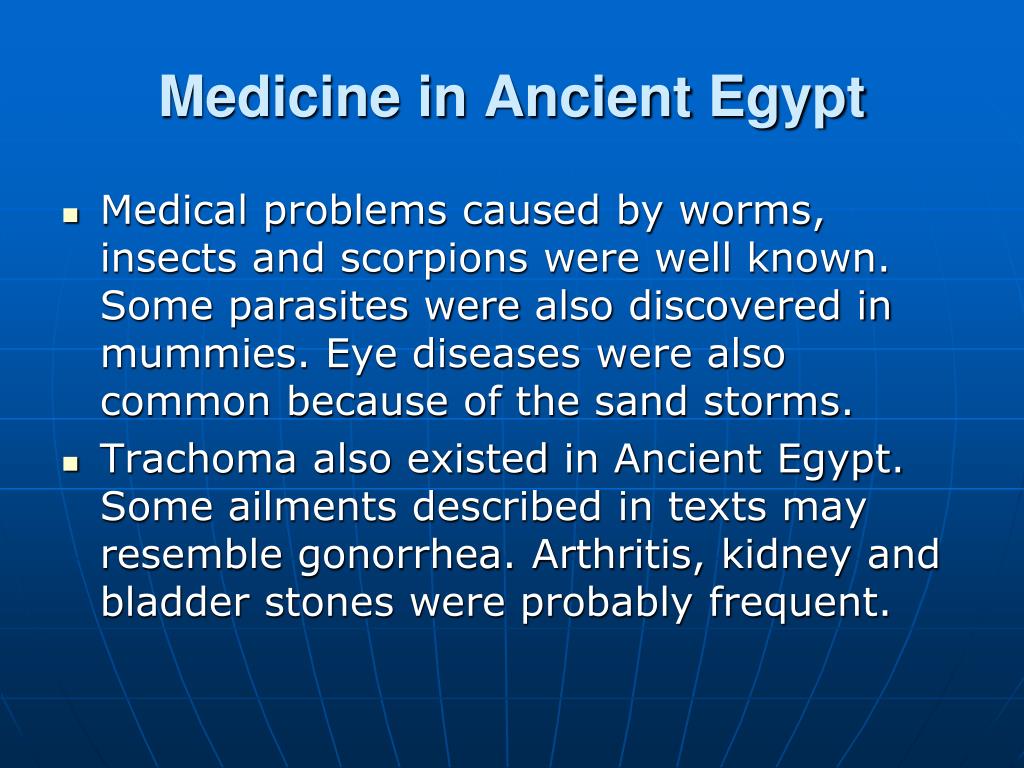 PPT - History of Medicine in Ancient Egypt PowerPoint Presentation ...