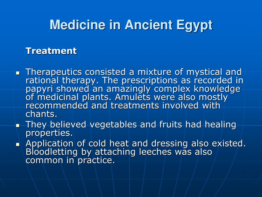 PPT - History of Medicine in Ancient Egypt PowerPoint Presentation ...