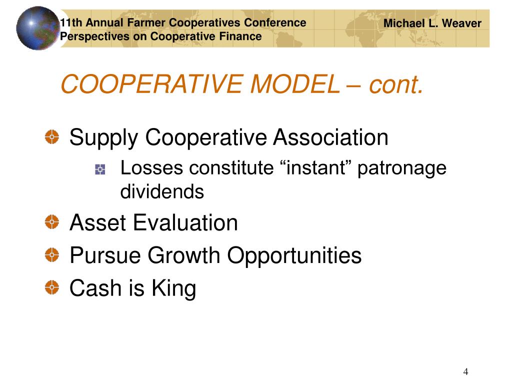 PPT - 11 TH ANNUAL FARMER COOPERATIVES CONFERENCE UNIVERSITY OF ...