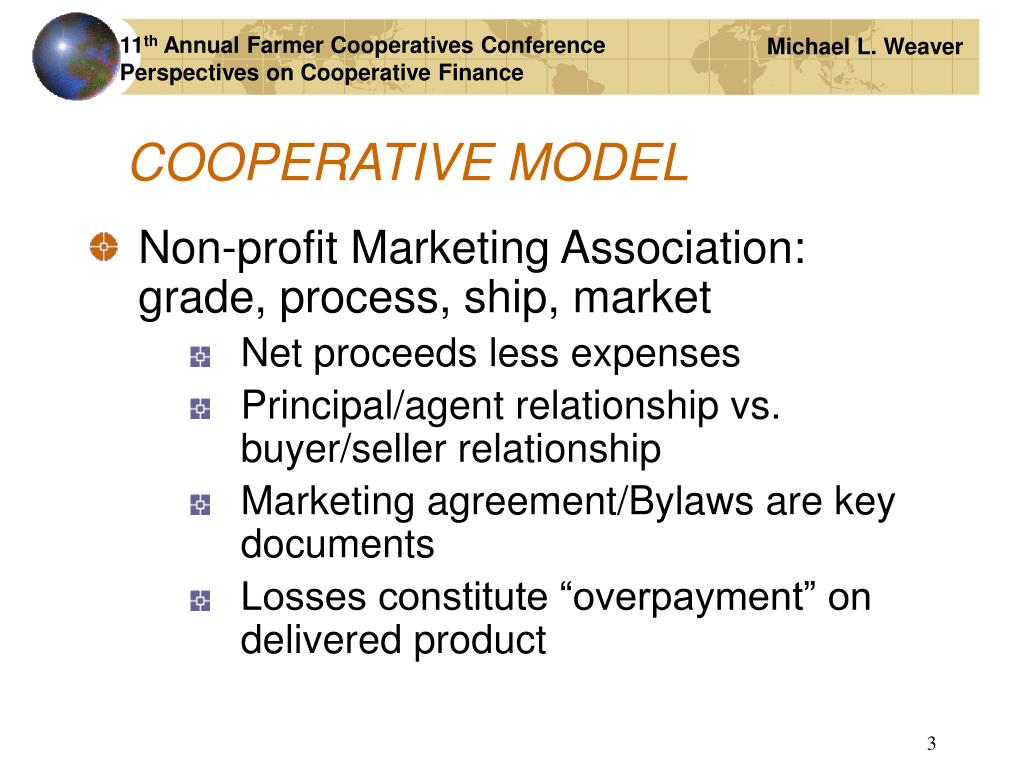 PPT - 11 TH ANNUAL FARMER COOPERATIVES CONFERENCE UNIVERSITY OF ...
