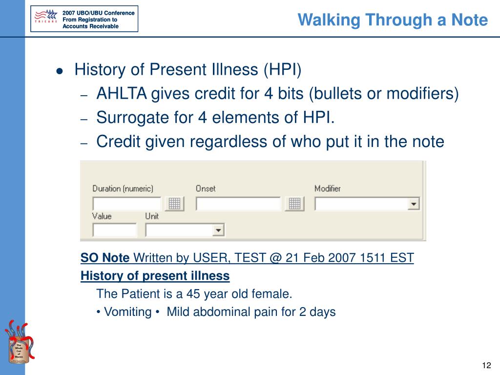 PPT - Briefing: A Doctor’s View of AHLTA Date: 22 March 2007 Time: 1510 ...