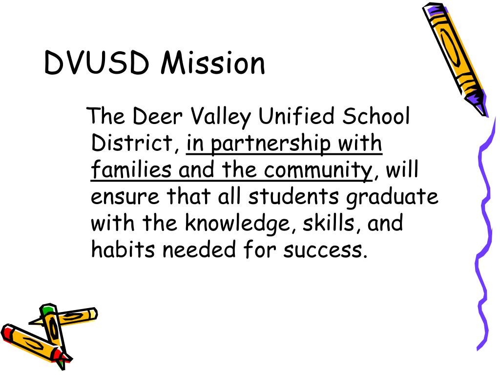 PPT - Deer Valley Unified School District Volunteer Training PowerPoint ...