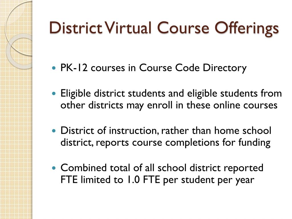 PPT - Virtual Education Reporting Presented by: Sally Roberts ...