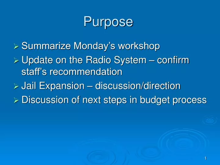 PPT - Purpose PowerPoint Presentation, free download - ID:3000482