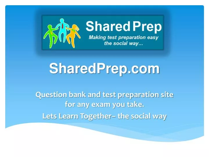 PPT - SharedPrep PowerPoint Presentation, free download - ID:3000615