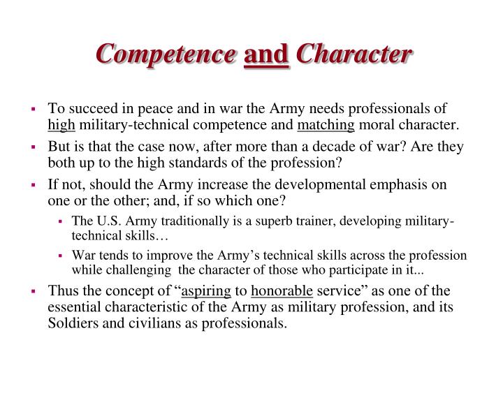 PPT - The Army Profession and Ethic The Center for the Army Profession ...