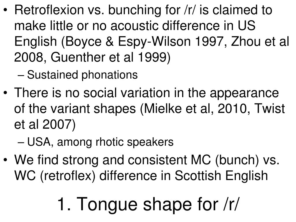 PPT - LOT summer school Ultrasound, phonetics, phonology: Articulation ...