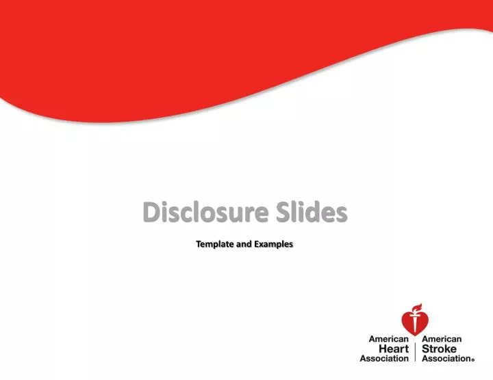 PPT - Disclosure Slides PowerPoint Presentation, free download - ID:3000778
