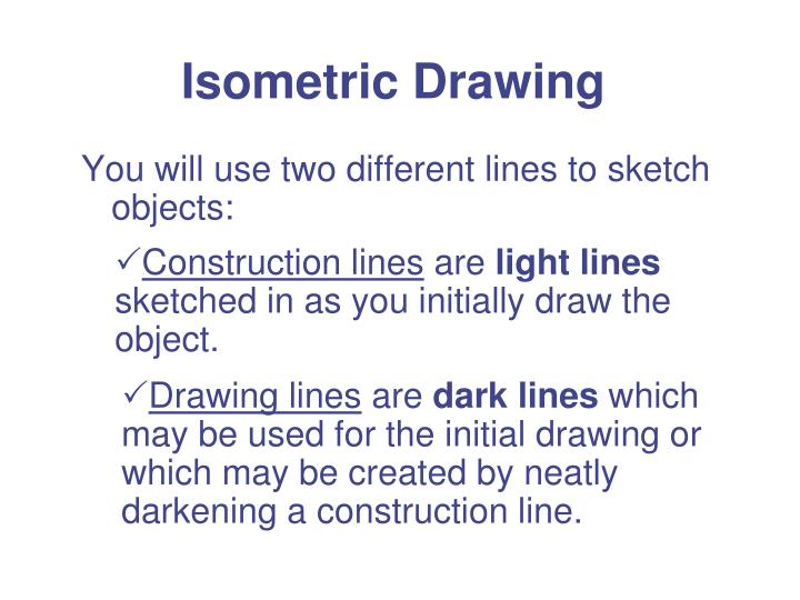PPT - Isometric Drawing PowerPoint Presentation - ID:3001508