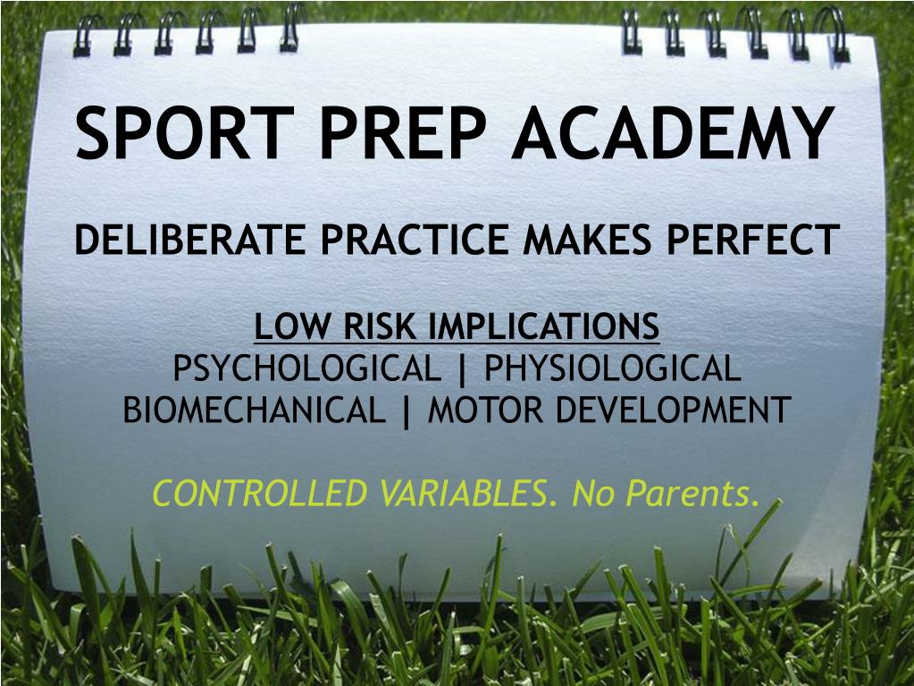 PPT - PROVIDING INSIGHTS ON THE EFFECTS OF EARLY SPORT SPECIALIZATION ...