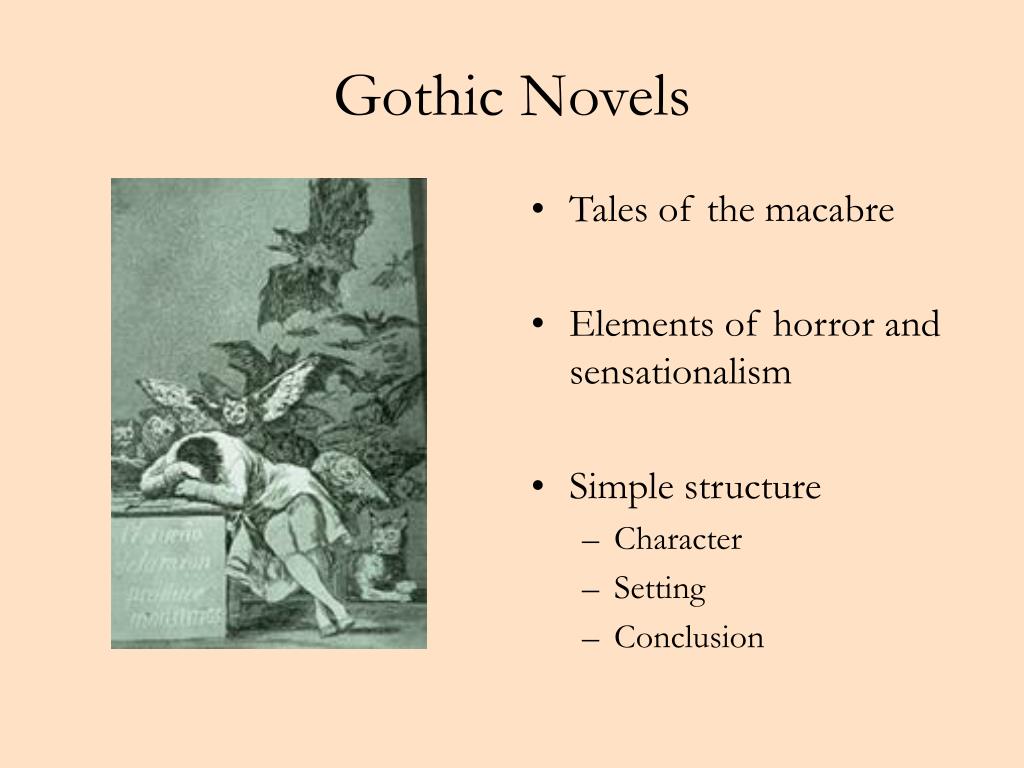 PPT - Gothic Novels and Romantic Love PowerPoint Presentation, free ...