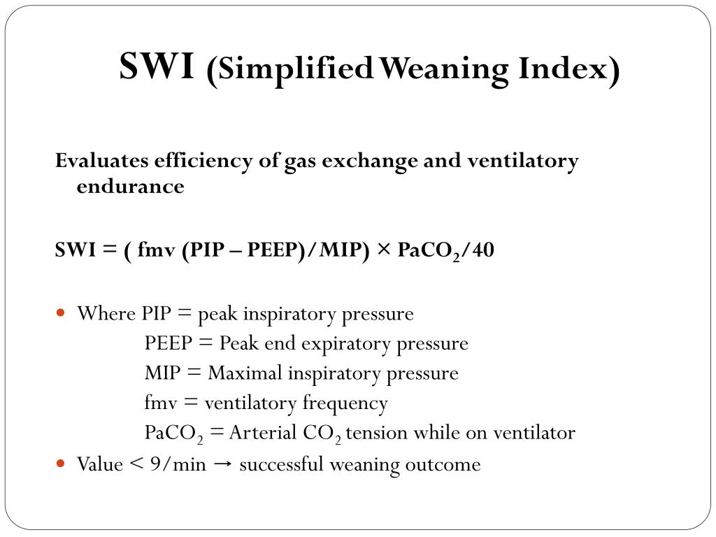 PPT - Ventilatory Care of Critically ill Patient and Weaning from ...