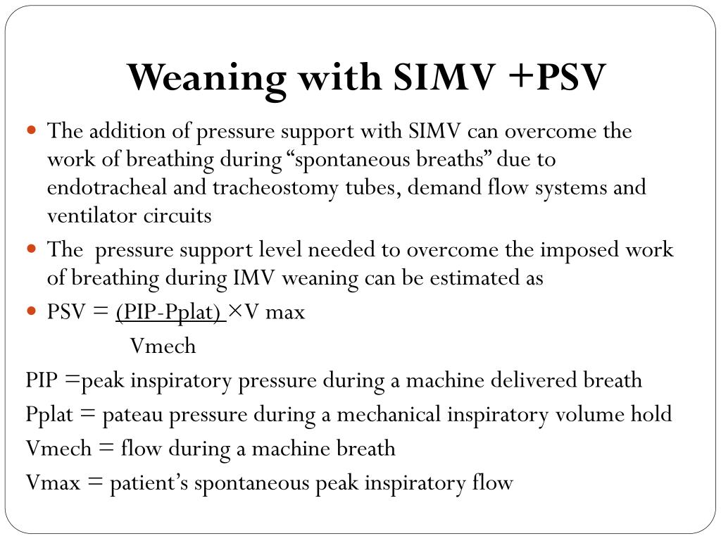 PPT - Ventilatory Care of Critically ill Patient and Weaning from ...
