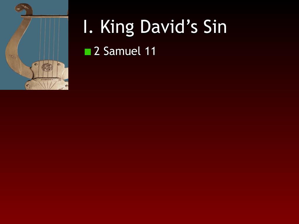 PPT - The Story Finding Your Story in God’s Story “The Trials of a King ...