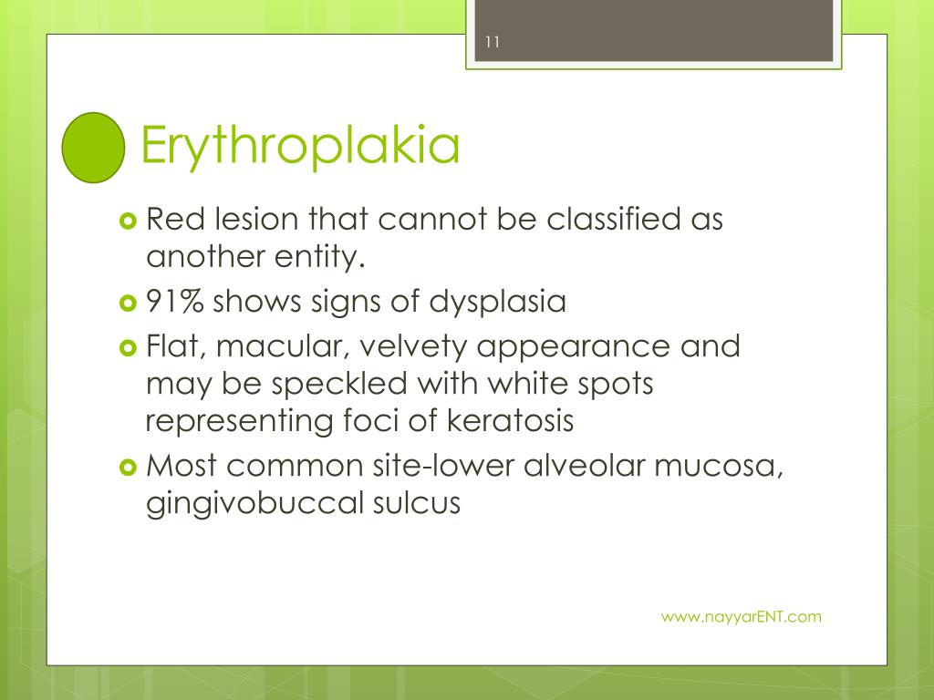 PPT - Pre-malignant lesions of Oral cavity PowerPoint Presentation ...