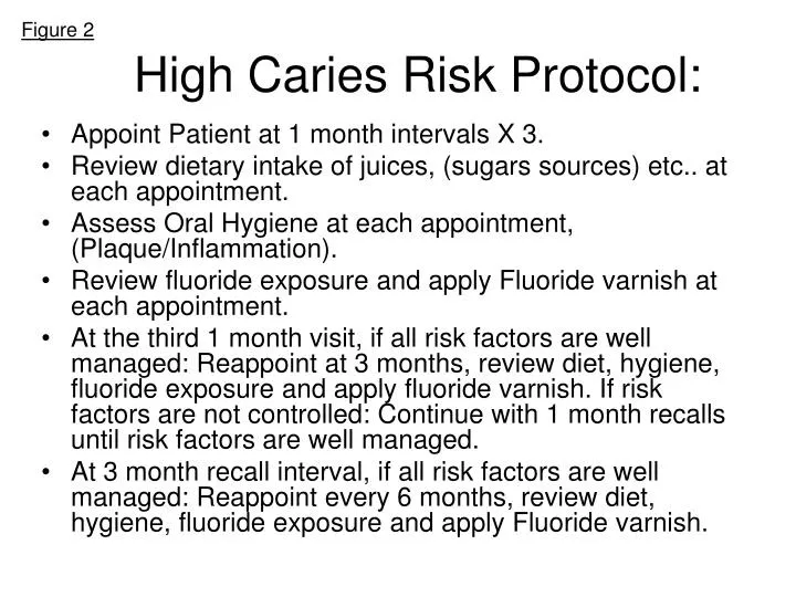 PPT - High Caries Risk Protocol: PowerPoint Presentation, free download ...