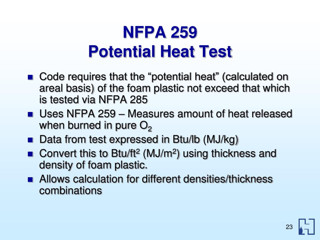 PPT - Fire Requirements For Foam Plastic Insulation and WRBs in ...