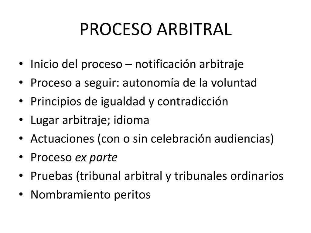 PPT - LANUEVA LEY DE ARBITRAJE DE LA R. D. PowerPoint Presentation ...