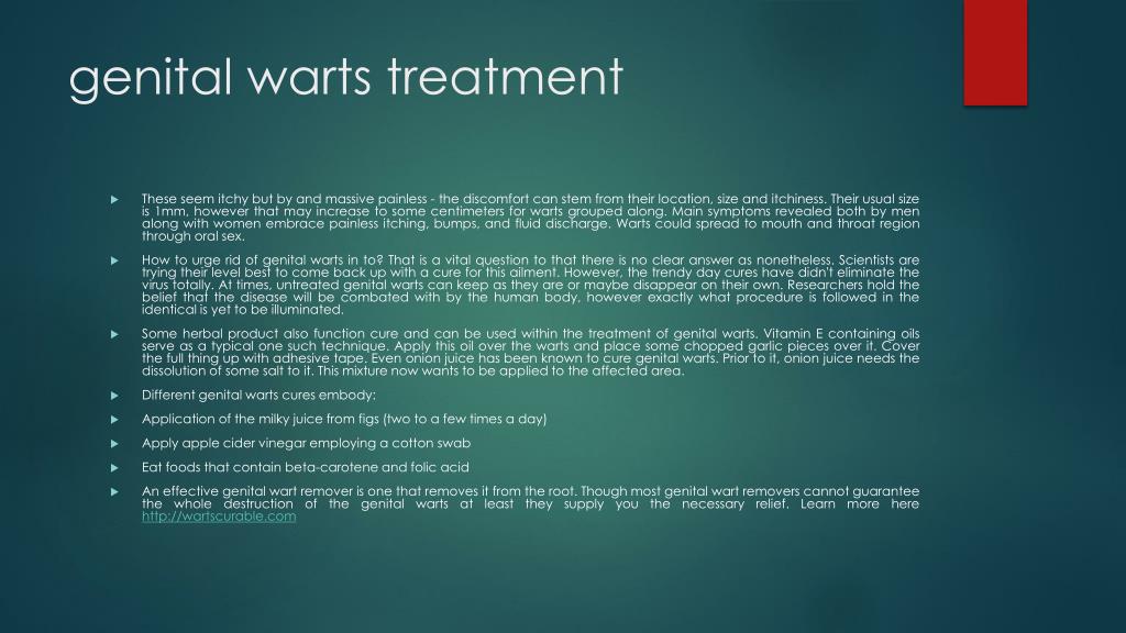 Ppt Genital Warts Cure Intended For A Hygienic Life Powerpoint