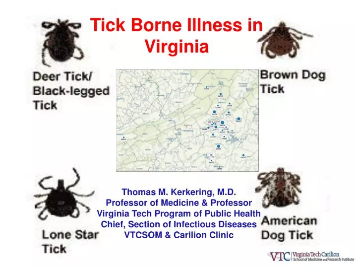 PPT - Tick Borne Illness in Virginia PowerPoint Presentation, free ...