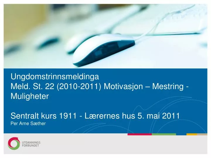 PPT - Målet med meldinga PowerPoint Presentation, free download - ID ...
