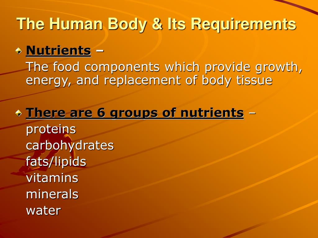 PPT - HL Chemistry - Option B : Human Biochemistry PowerPoint ...
