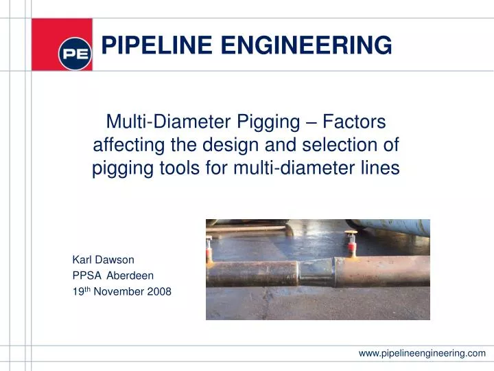 PPT - Pipeline Engineering PowerPoint Presentation, free download - ID ...