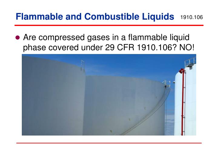 PPT - Storage of Flammable and Combustible Liquids PowerPoint ...