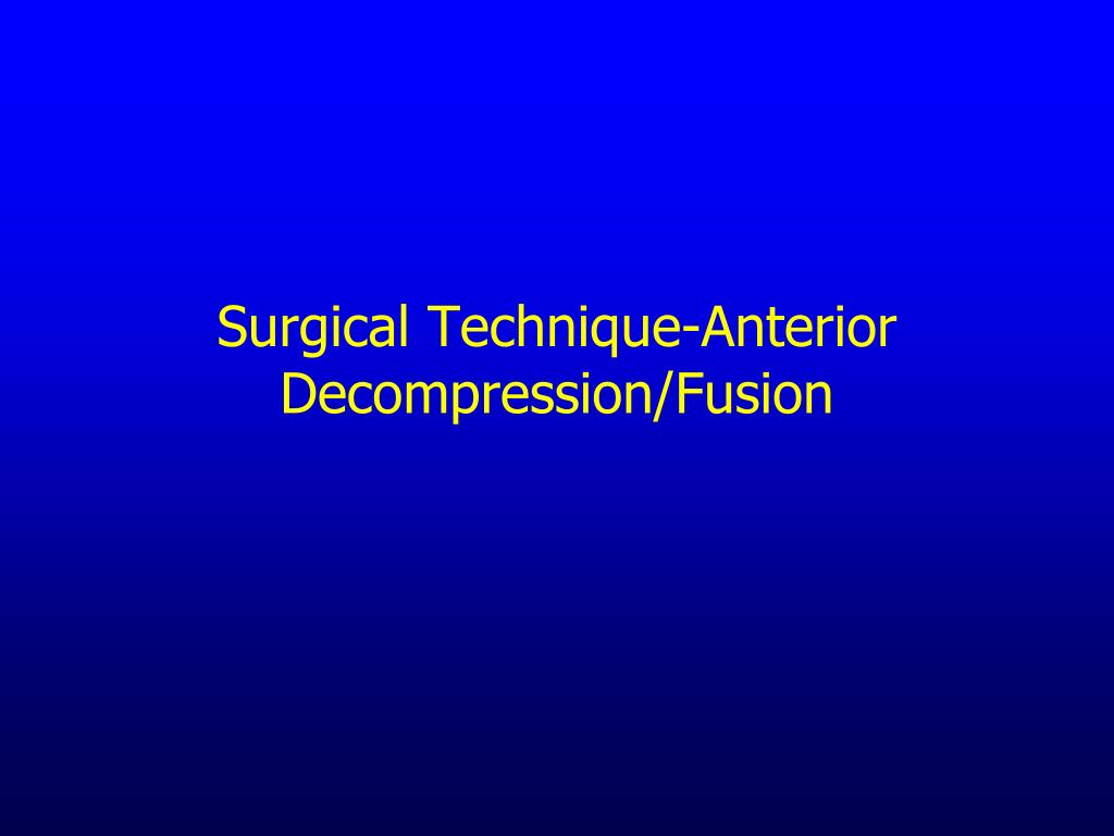 PPT - Nursing Care of the Postoperative Spine Patient Care PowerPoint ...
