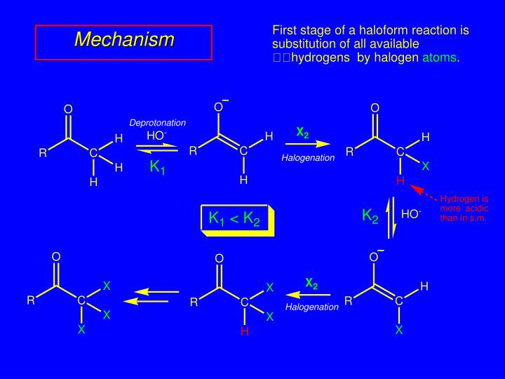 PPT - The Haloform Reaction PowerPoint Presentation - ID:3004467