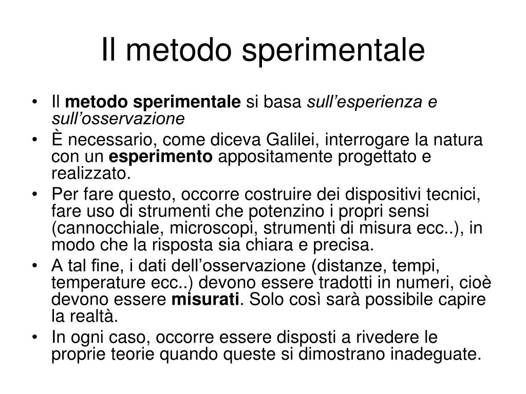 PPT - Corso di Pedagogia sperimentale Lezione 1 PowerPoint Presentation ...
