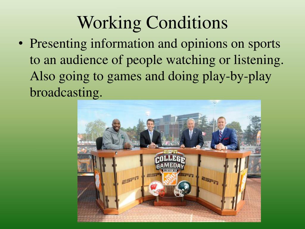 PPT - Sports Journalism Vs. Sports Broadcasting PowerPoint Presentation ...