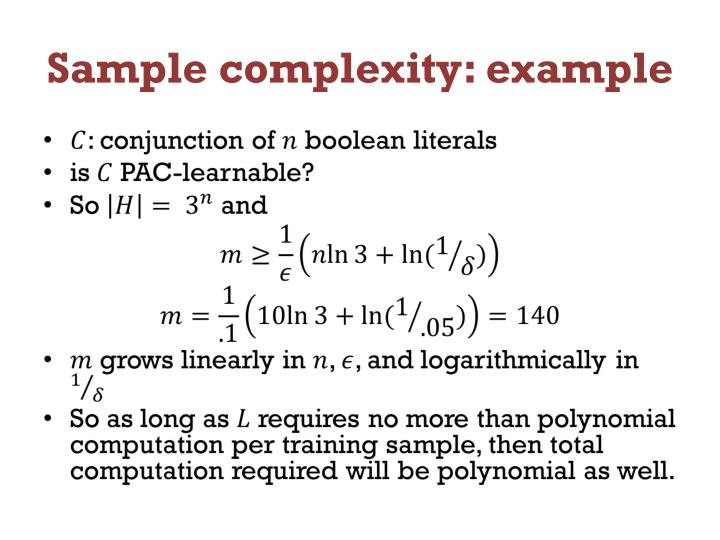 PPT - Computational Learning Theory PowerPoint Presentation - ID:3005340