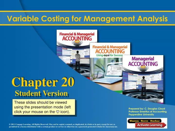 PPT - Variable Costing for Management Analysis PowerPoint Presentation ...