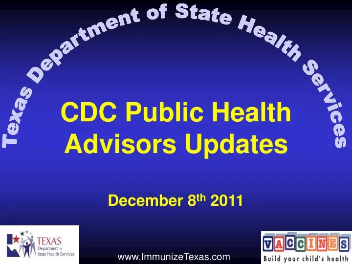 PPT - Texas Department of State Health Services PowerPoint Presentation ...