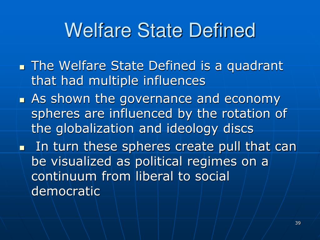 PPT - Socio-Cultural Influences and the Development of the Welfare ...