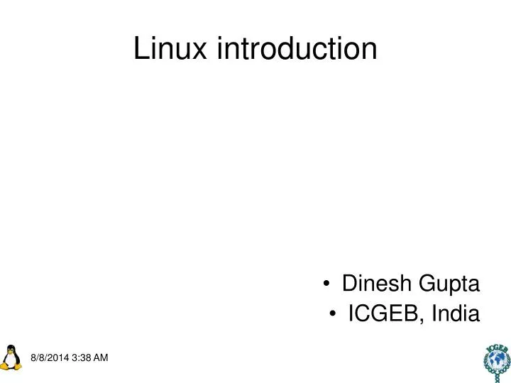 Ppt Linux Introduction Powerpoint Presentation Free Download Id