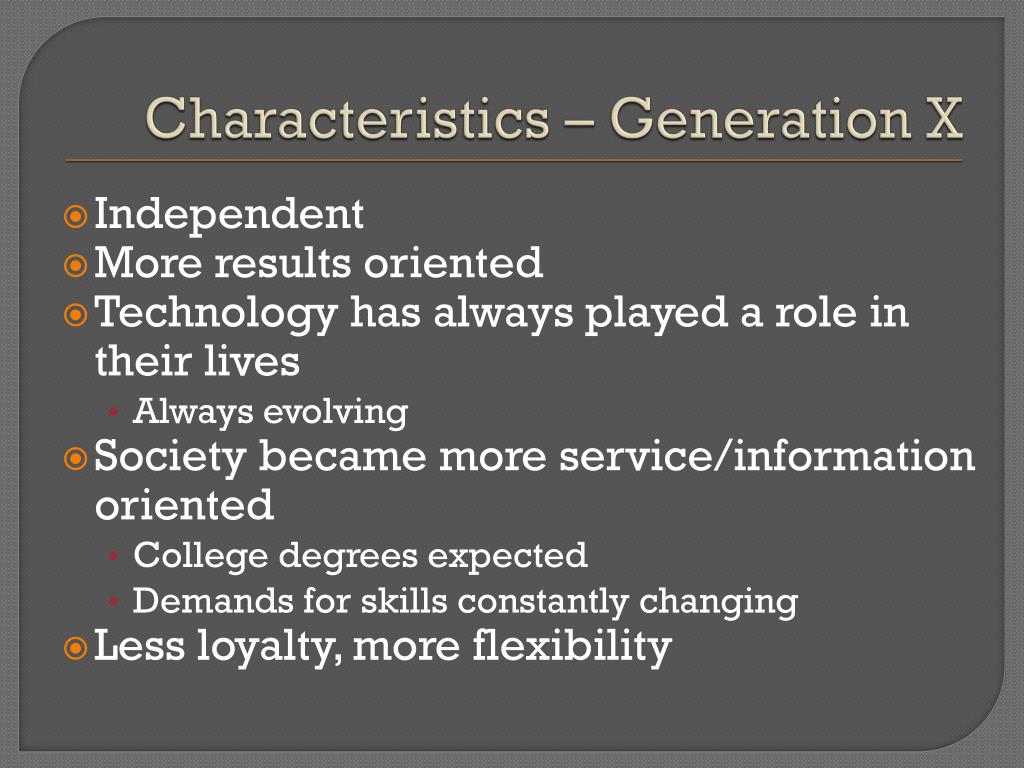 PPT - The Educational Divide: Boomers, Gen X or Millennials ...