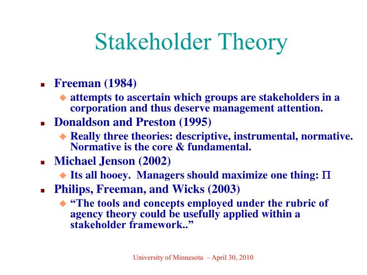 PPT - Working with Stakeholder Groups: A TCE Perspective PowerPoint ...