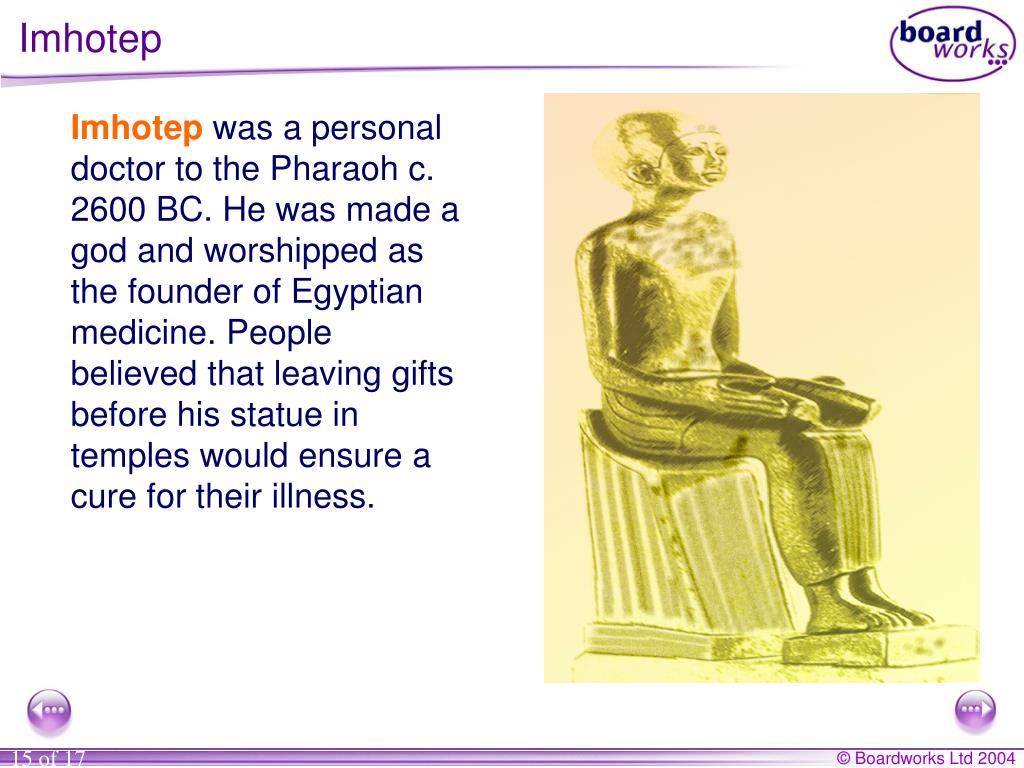 PPT - Egyptian Medicine 3000–500 BC PowerPoint Presentation, free ...