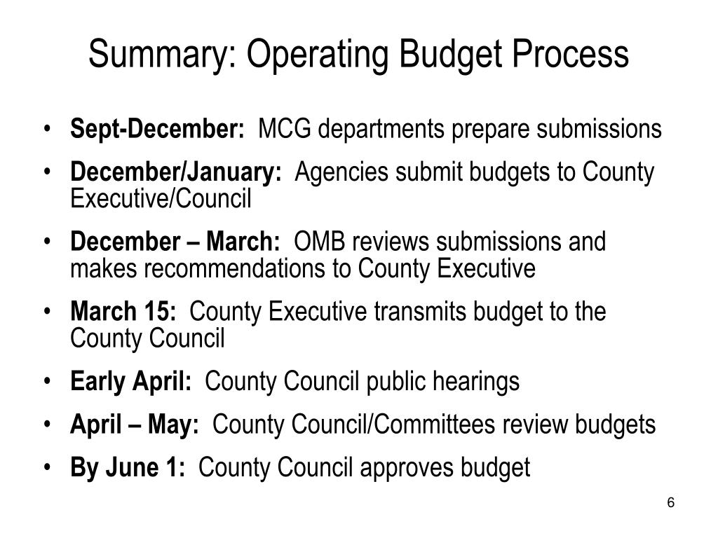 PPT - Montgomery County Government: Organizational and Fiscal Structure ...