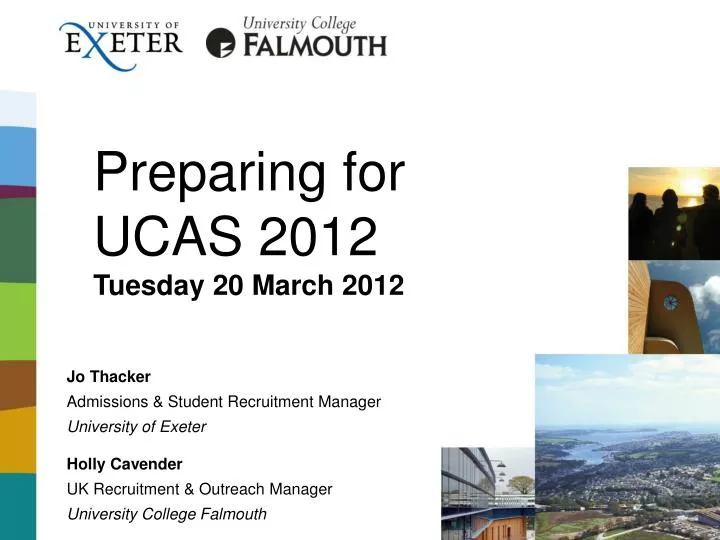 PPT - Preparing for UCAS 2012 Tuesday 20 March 2012 PowerPoint ...