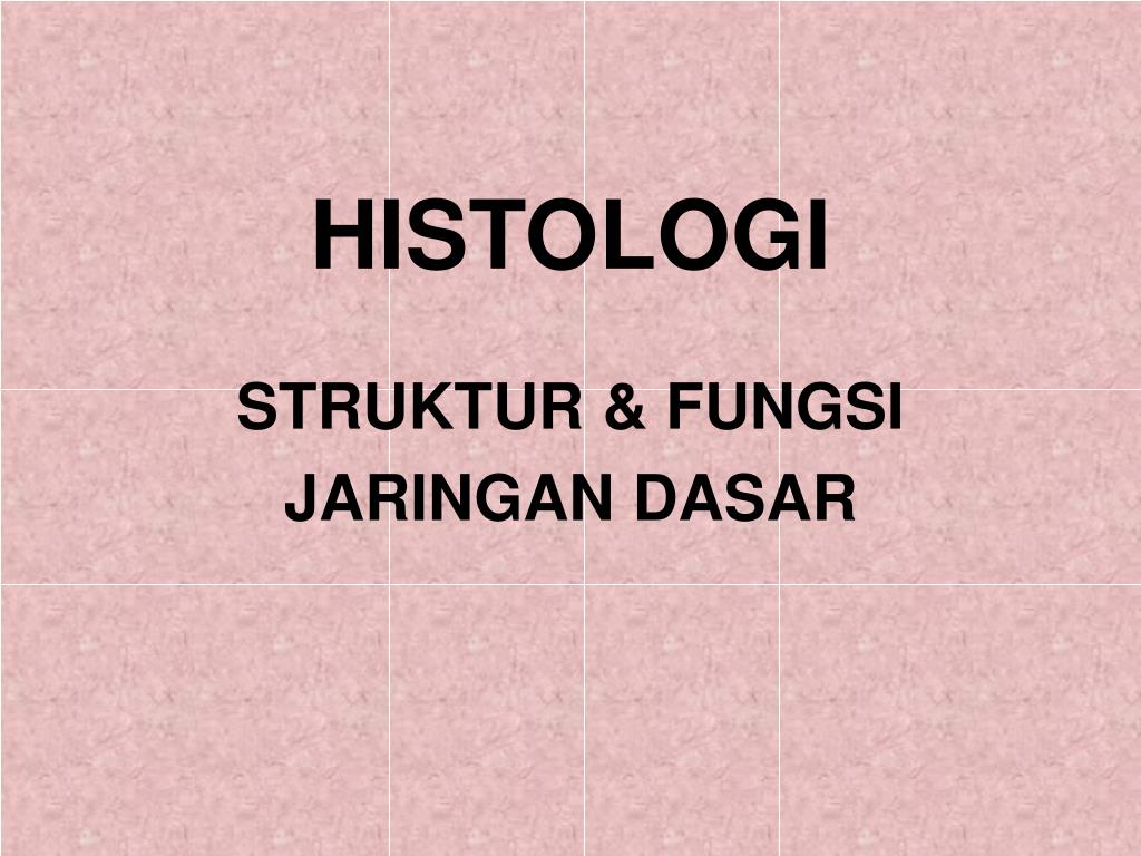 Ppt Histologi Powerpoint Presentation Free Download Id 3007963