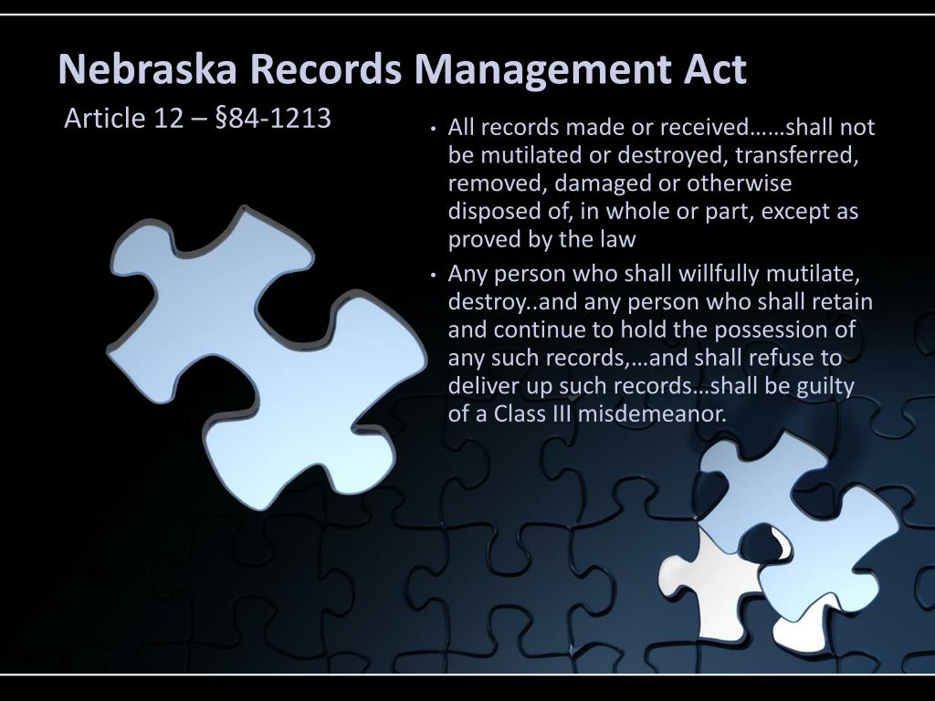 PPT - Mary R. Ott, Records & Information Management Specialist ...