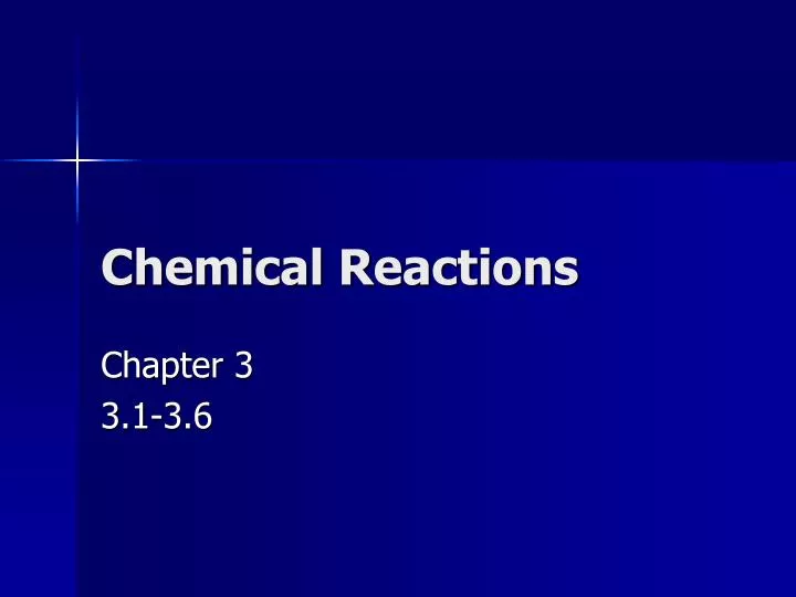 PPT - Chemical Reactions PowerPoint Presentation, free download - ID ...