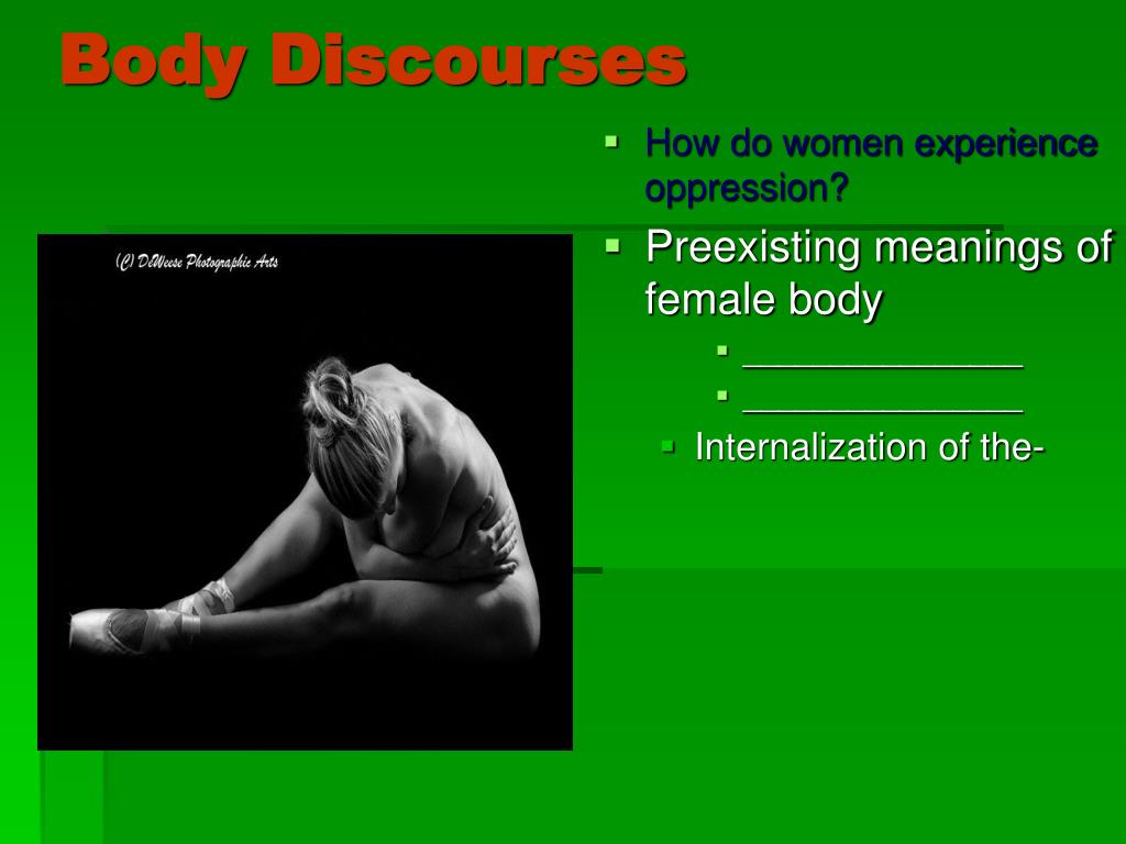 PPT - “Reinstating Corporeality: Feminism and Body Politics” PowerPoint ...